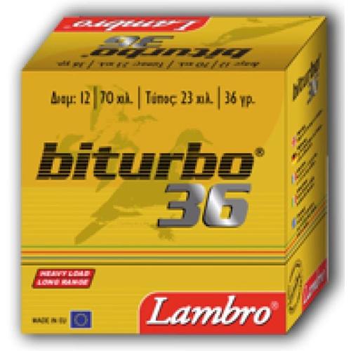 Гладкоцевни патрони Lambro Biturbo - кал.12 36 гр., № 5, Концентратор