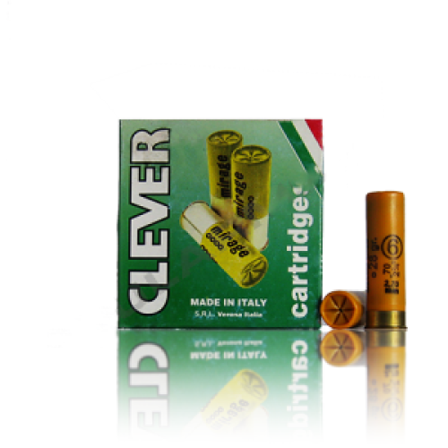 Гладкоцевни патрони Mirage Clever 3,5mm, Mirage Clever 5/0 20/70 28гр